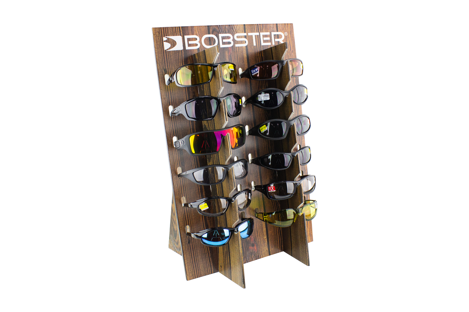 Bobster, 12 Piece, Prepack Countertop Display – HiVis365 by Northeast Sign