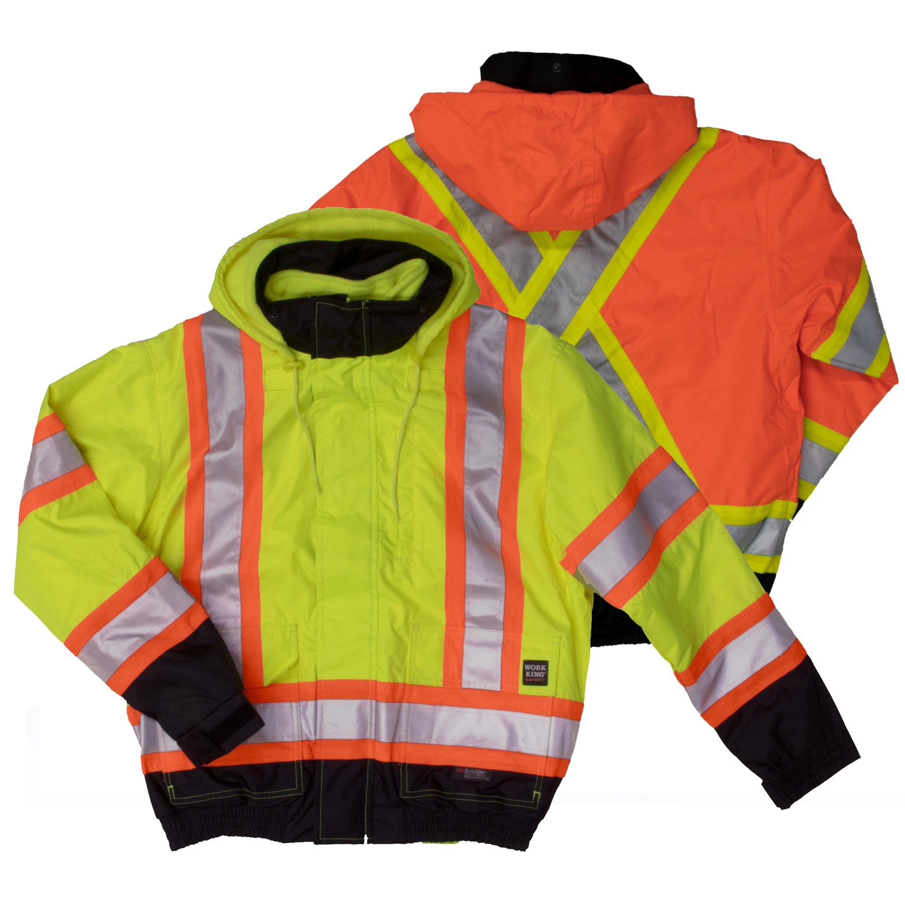 Tough Duck S413 Class 3 HiVis 3-in-1 Bomber Jacket – HiVis365 by ...